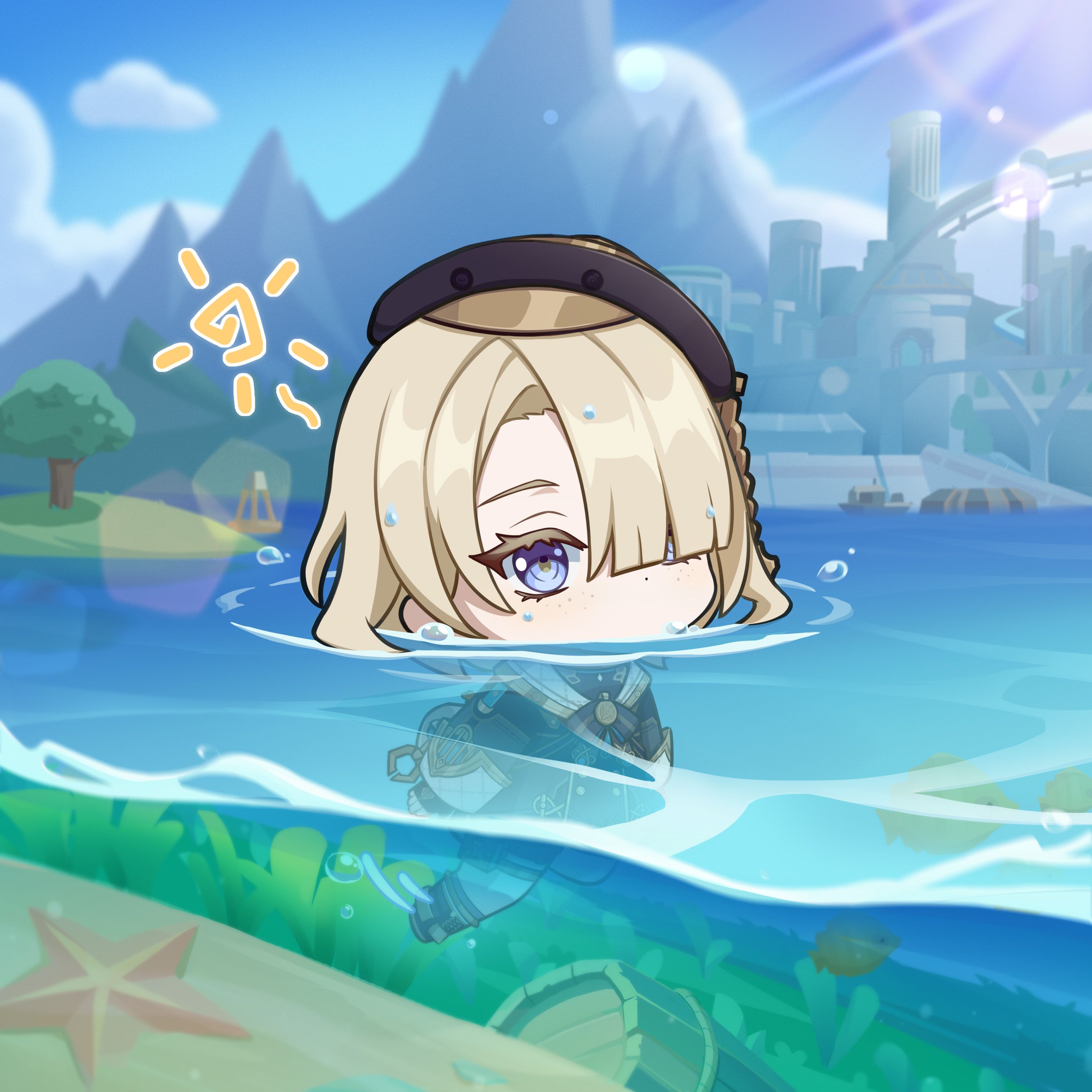 Freminet – Character Illustration Genshin Impact | HoYoLAB