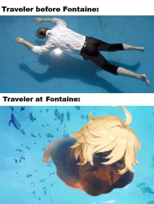 Fontaine meme Genshin Impact | HoYoLAB