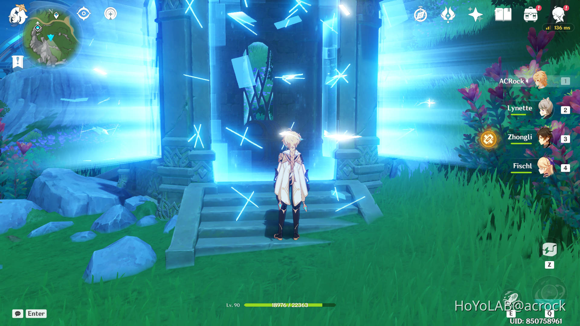 Shrine of Depths Hydro Fontaine underwater and land Genshin Impact ...