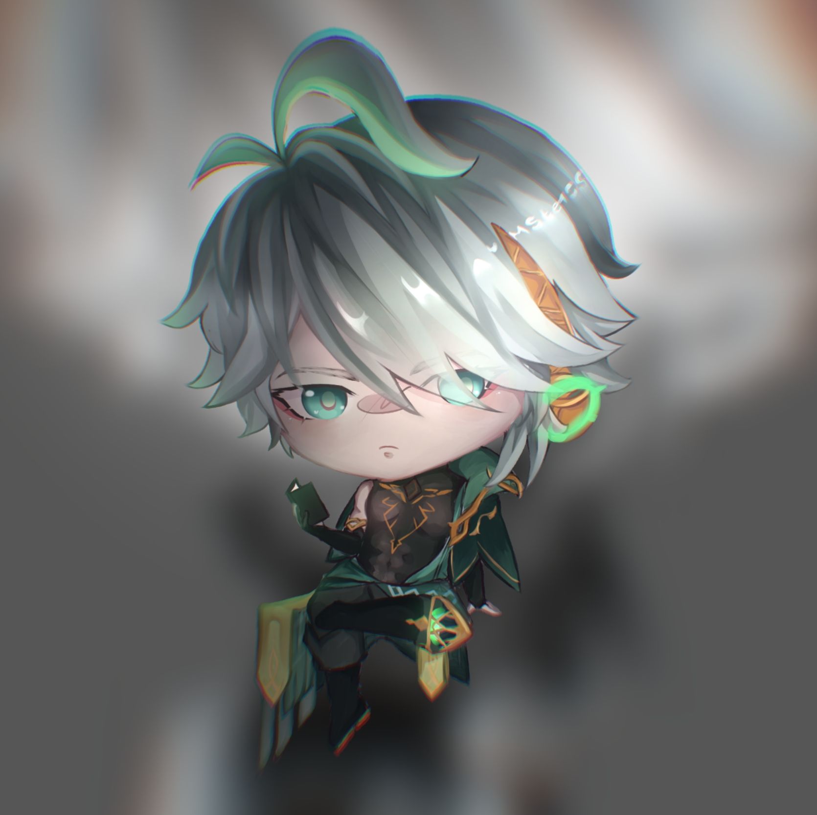 Alhaitham chibi (fixed) Genshin Impact | HoYoLAB