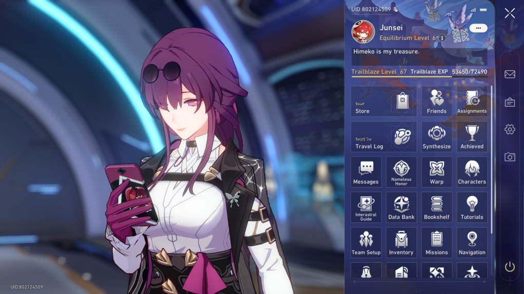 Looking for friends here's my uid: 802124509 Honkai: Star Rail | HoYoLAB