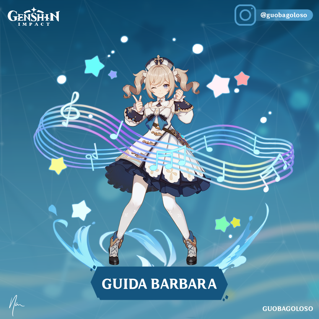 GuobaPills | Barbara Genshin Impact | HoYoLAB