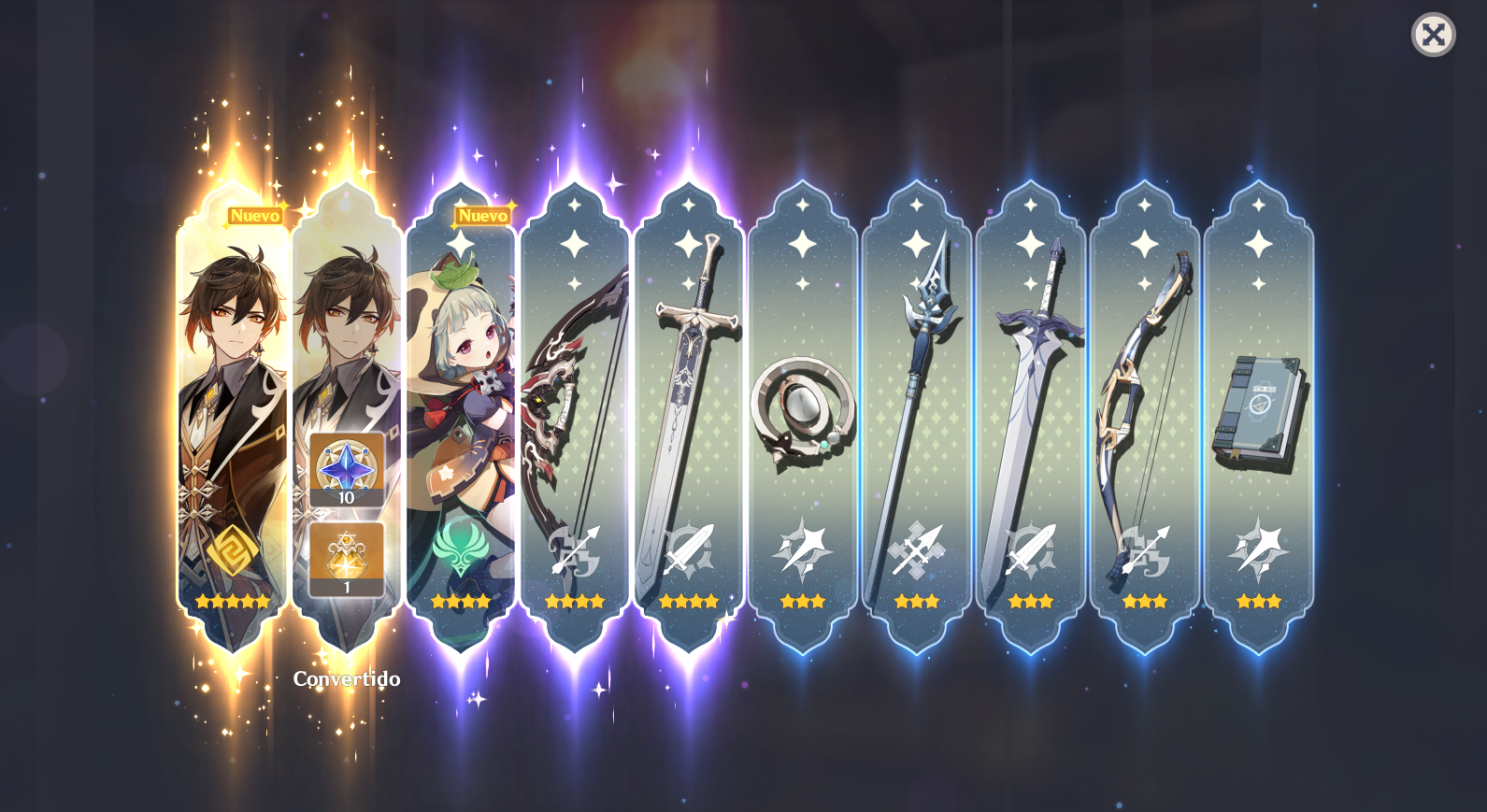 Gacha 1er Doble-Legendario!!! Genshin Impact | HoYoLAB