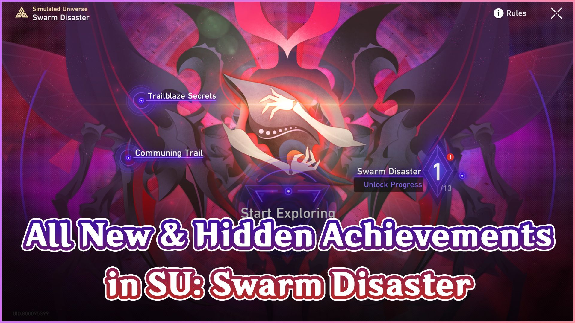 [Star Rail 1.3] All 44 New Achievements in Simulated Universe: The Swarm Disaster Honkai: Star ...