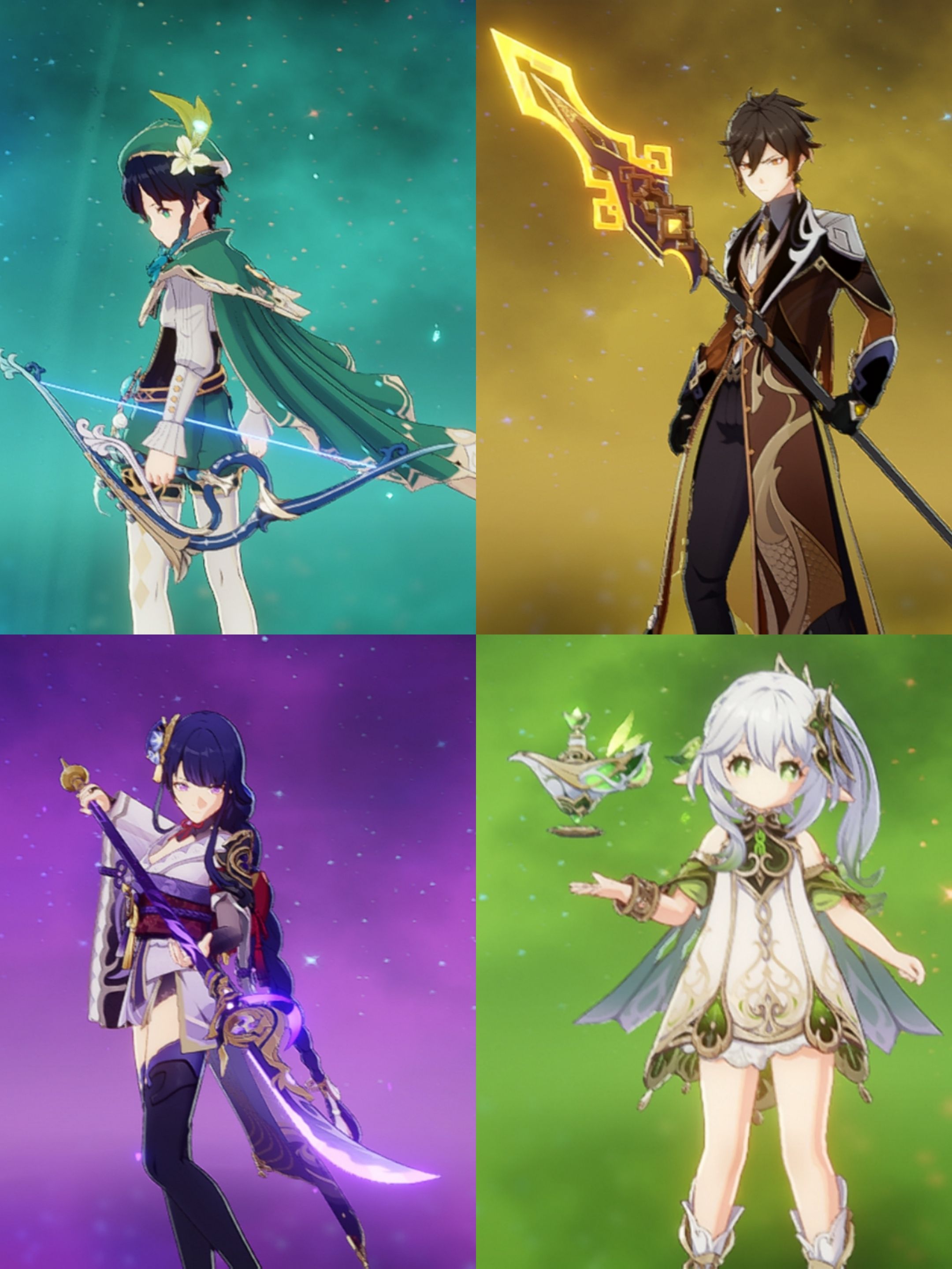 Archons and Weapons Genshin Impact | HoYoLAB