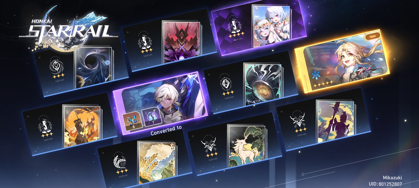 10 pull only on standard banner my sec BOI Return Honkai: Star Rail ...