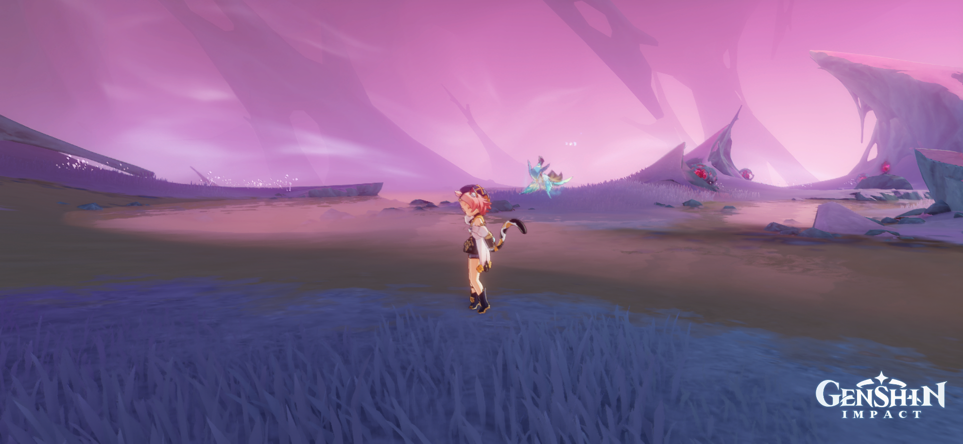 Pink world Genshin Impact | HoYoLAB