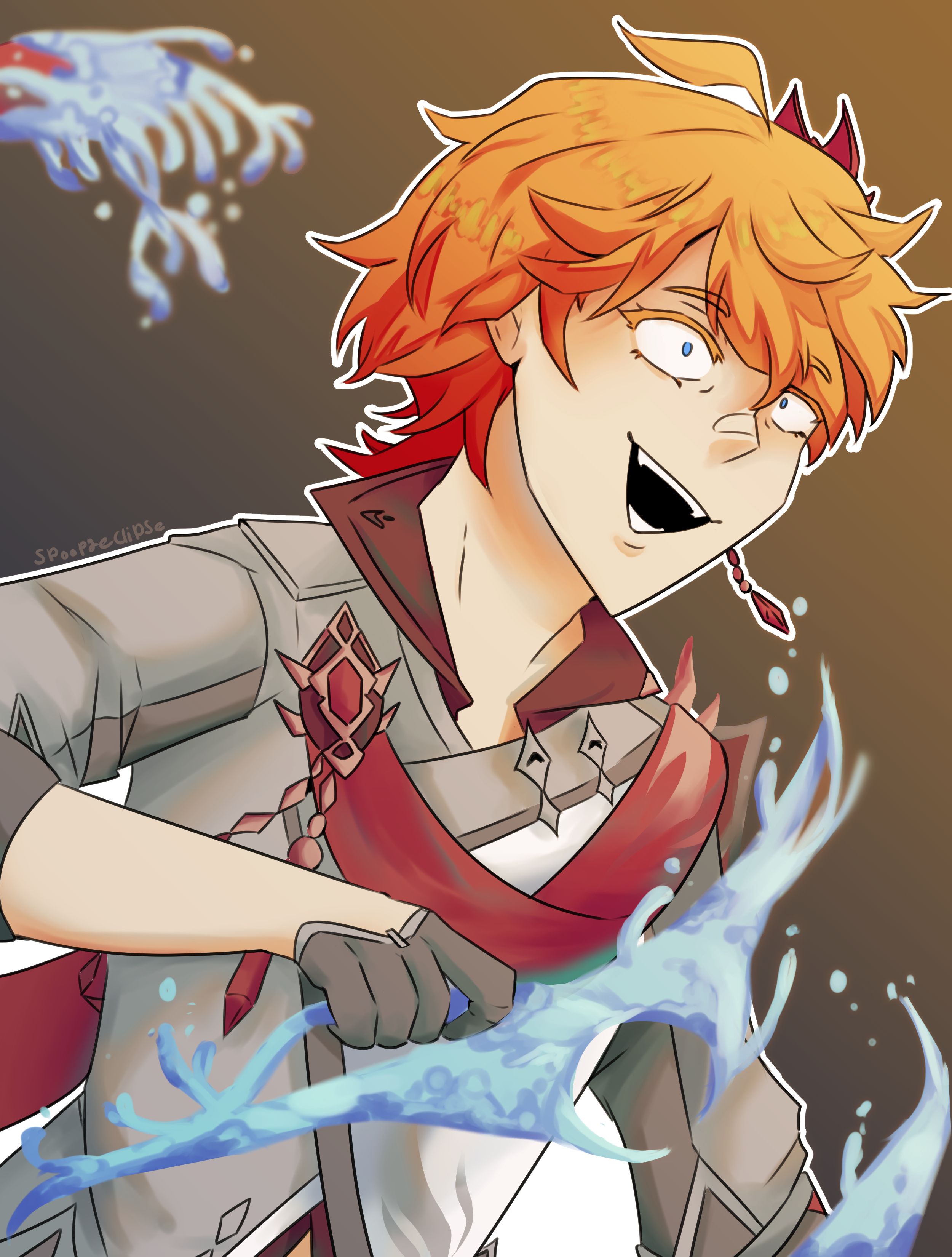 Childe drawing :) Genshin Impact | HoYoLAB