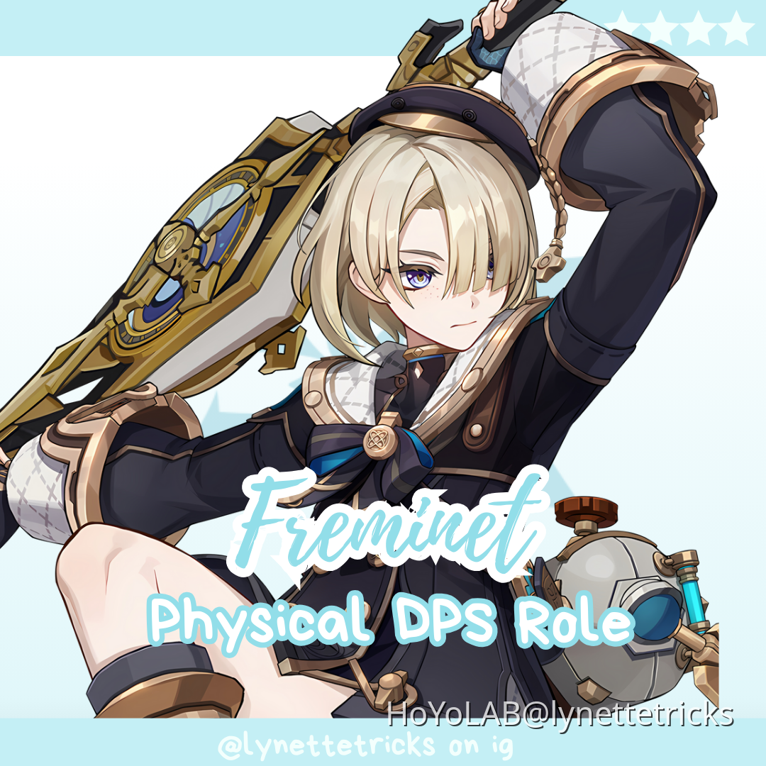 Freminet Build Guide Genshin Impact | HoYoLAB