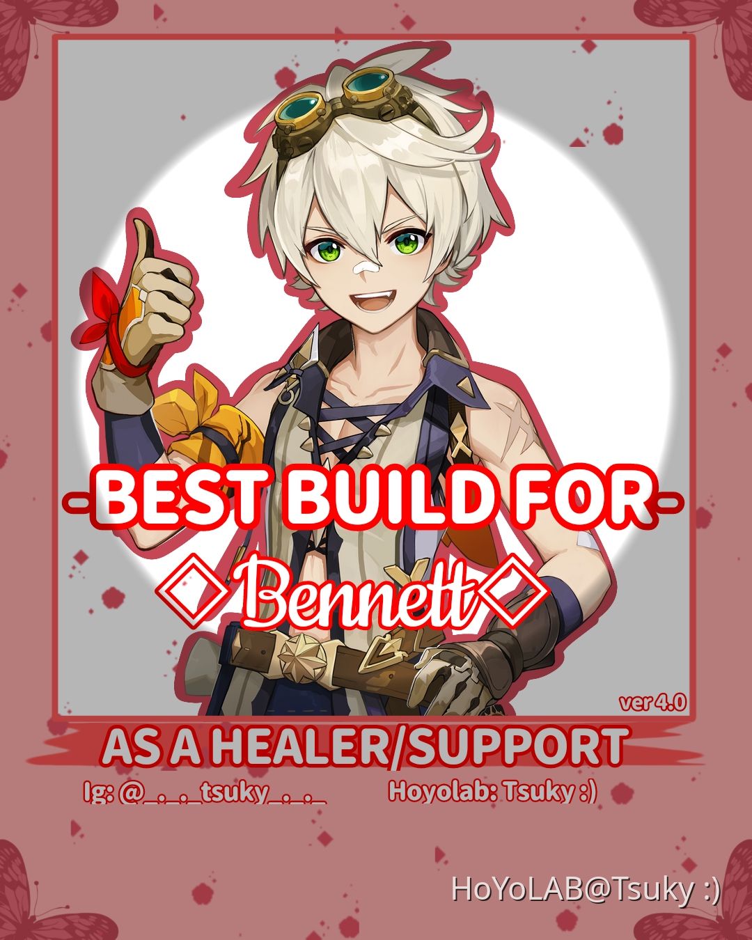 Best build for Bennett as a healer/support!°ʚ(*´꒳`*)ɞ° Genshin Impact ...