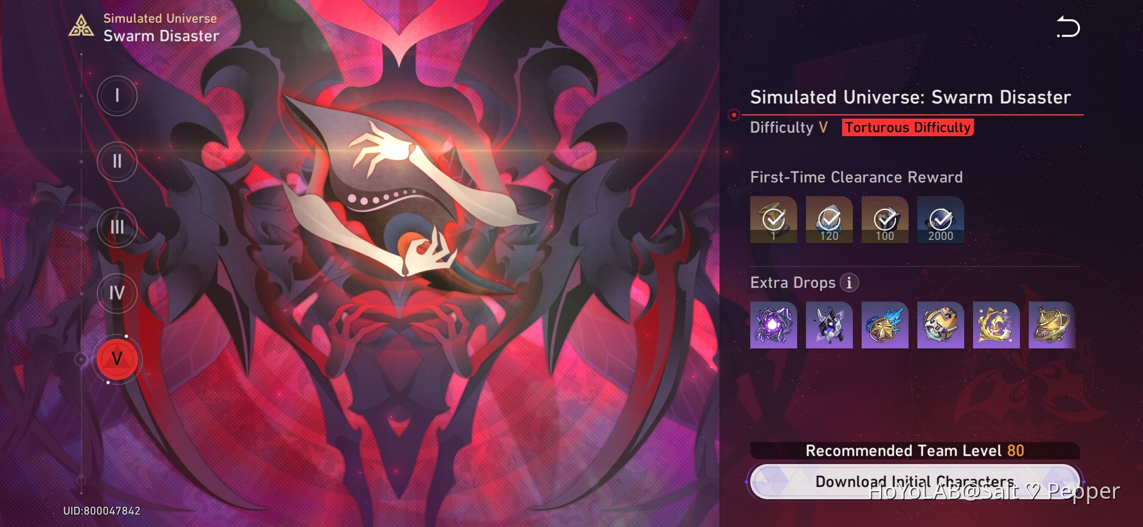 Swarm SU completed! Honkai: Star Rail | HoYoLAB