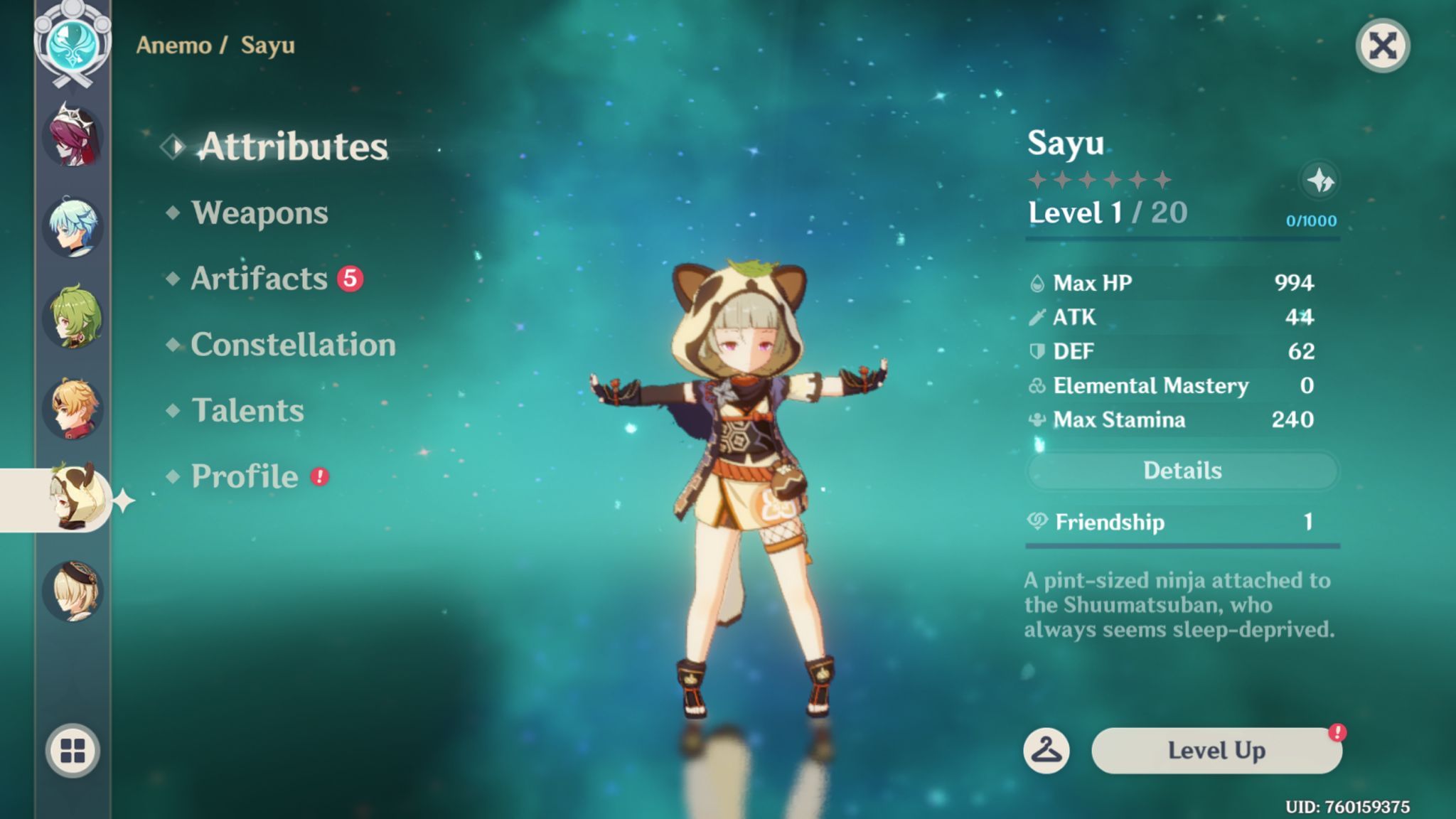 i finally got sayu and from here on out i will be saving to the banners ...