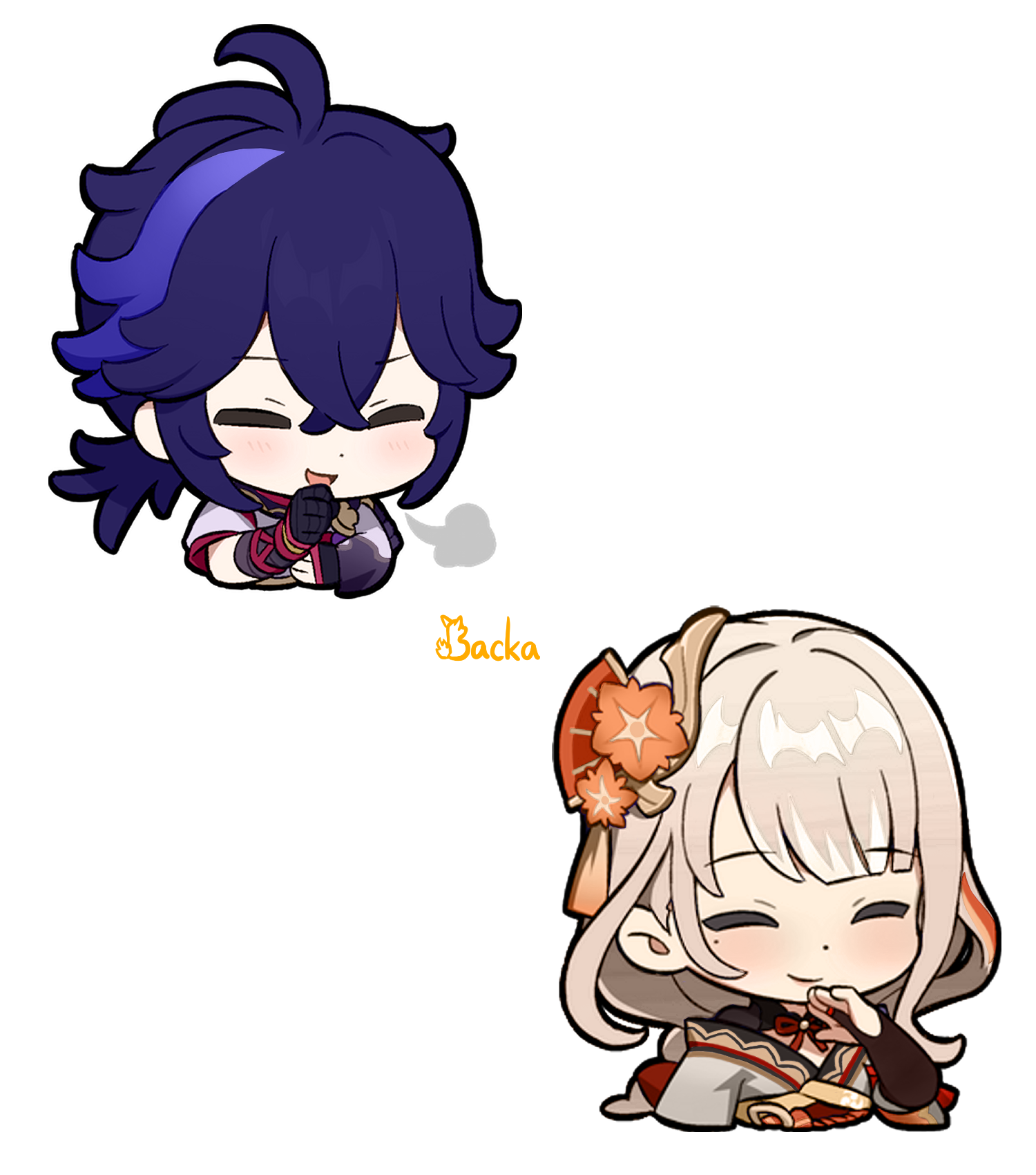 Kazuha & Raiden Color Swap! Genshin Impact | HoYoLAB