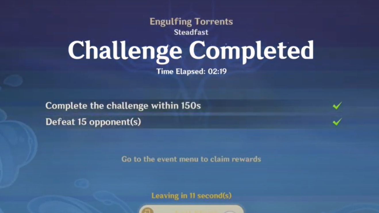 Engulfing Torrents: Steadfast Mode | Raiden Overload | Verdict of ...