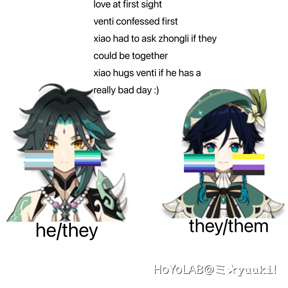 my otp’s and my headcannons for them