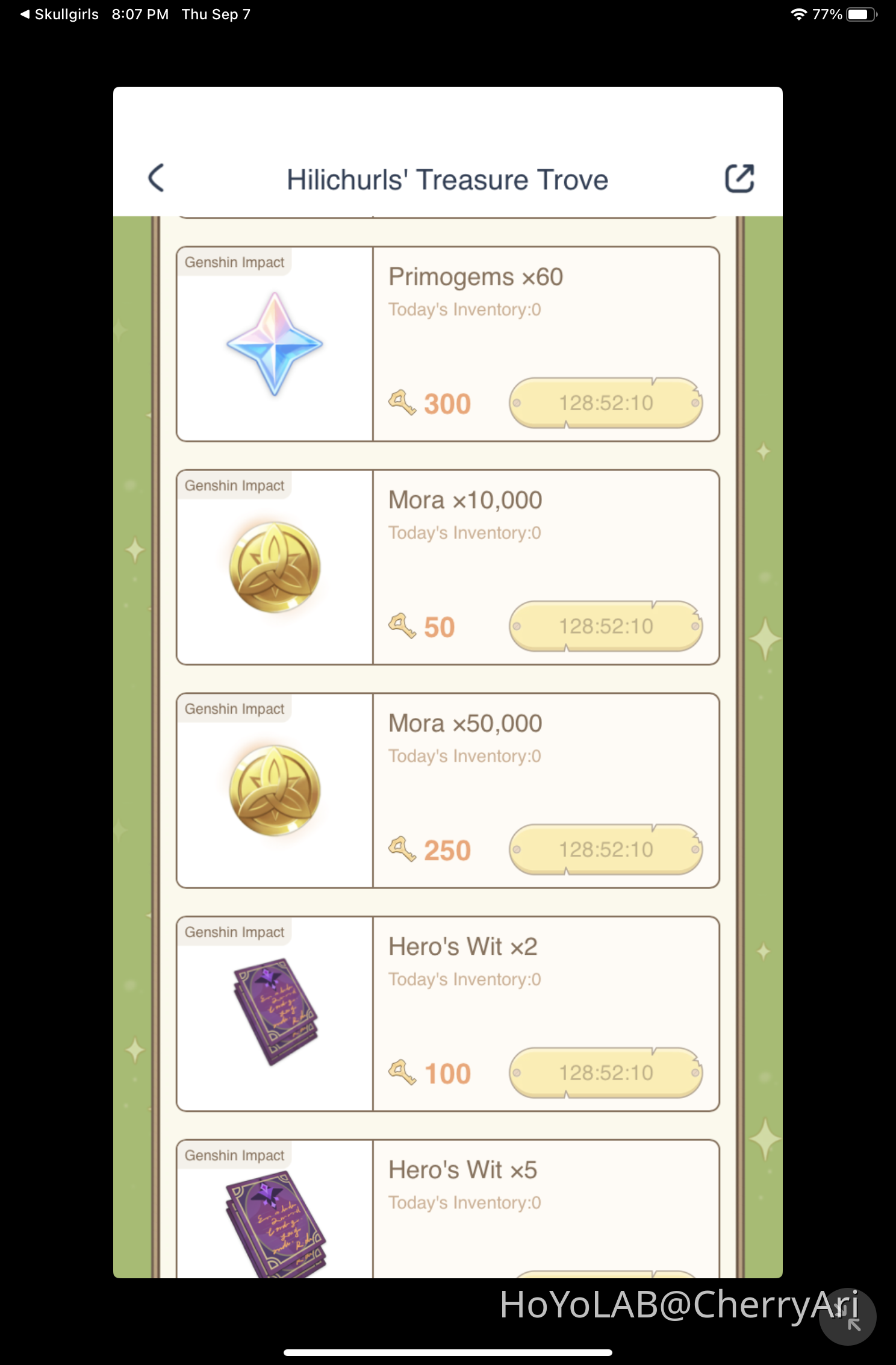 …yeah uh no wonder no one uses this | HoYoLAB