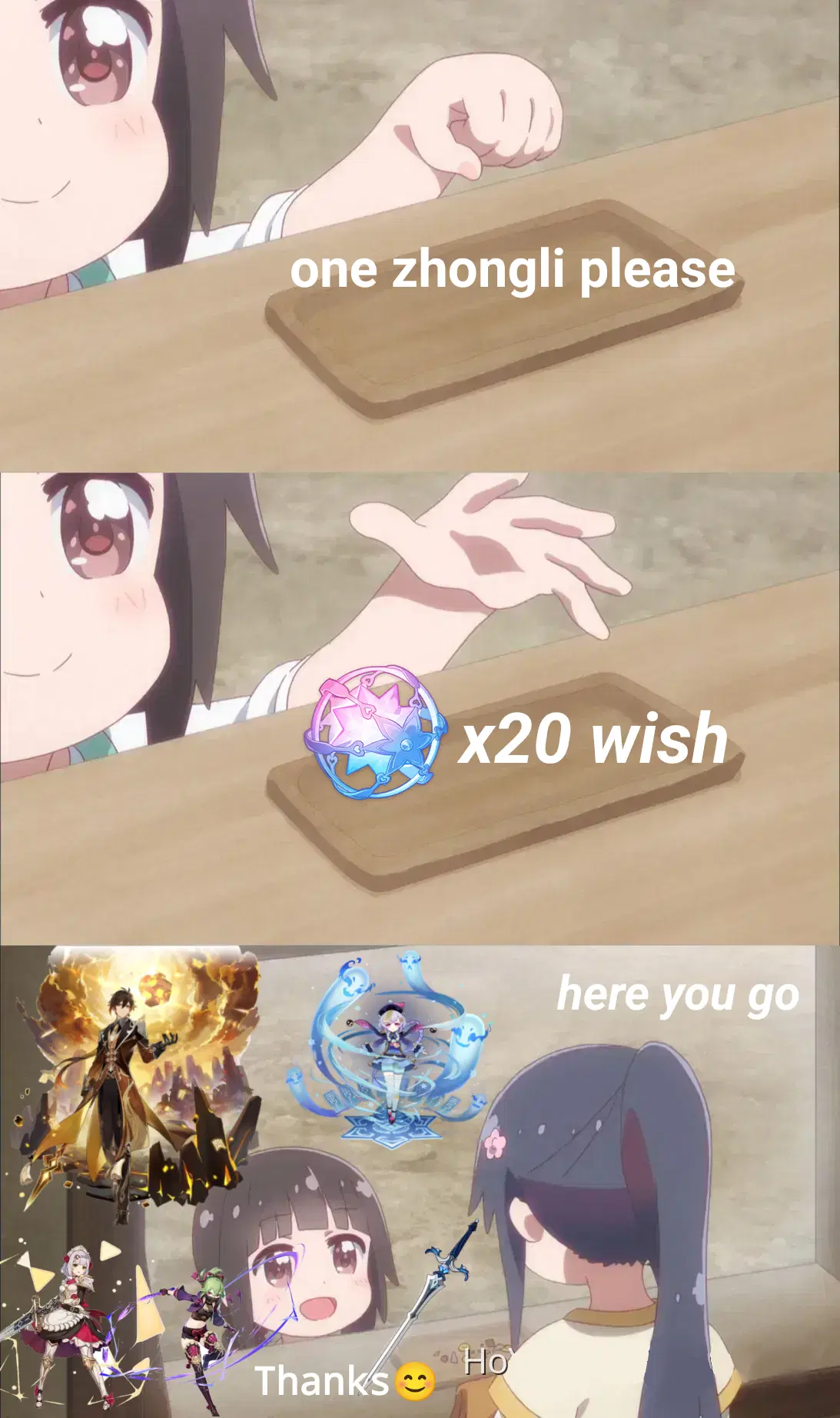 how my zhongli pulls went Genshin Impact | HoYoLAB