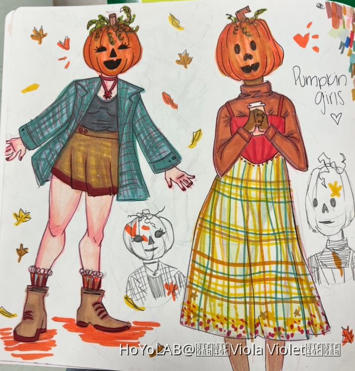 Pumpkin Girls 🎃🍂 Genshin Impact | HoYoLAB