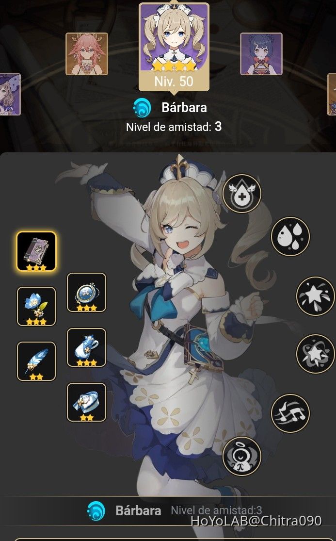 logré tener a Barbara C6 Genshin Impact | HoYoLAB