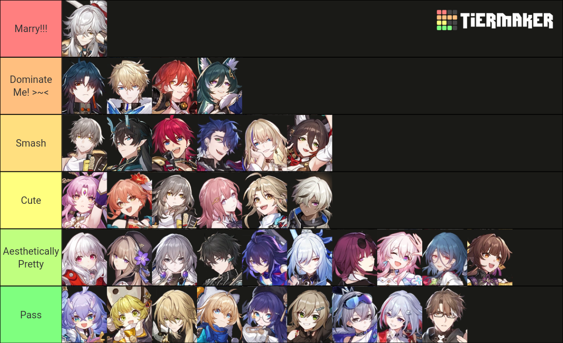 💜 HSR: Smash or Pass List 💜 Honkai: Star Rail | HoYoLAB