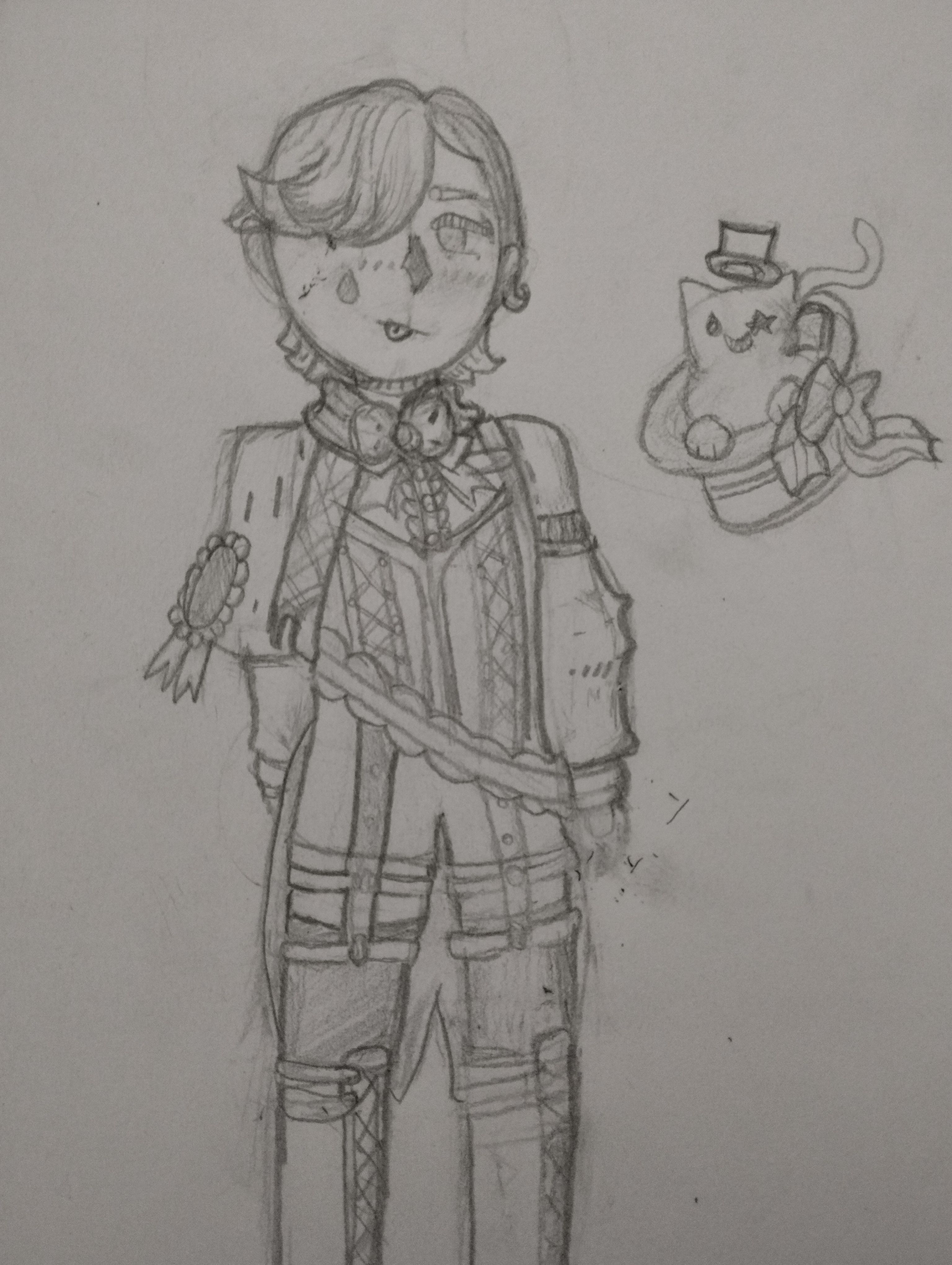 Lyney Drawing (Critism is accepted!!) Genshin Impact | HoYoLAB