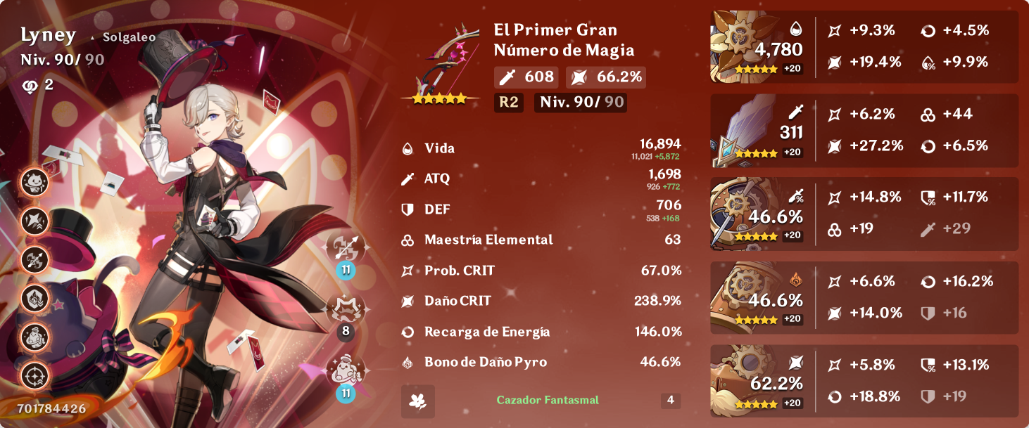 Ayuda con la build Genshin Impact | HoYoLAB