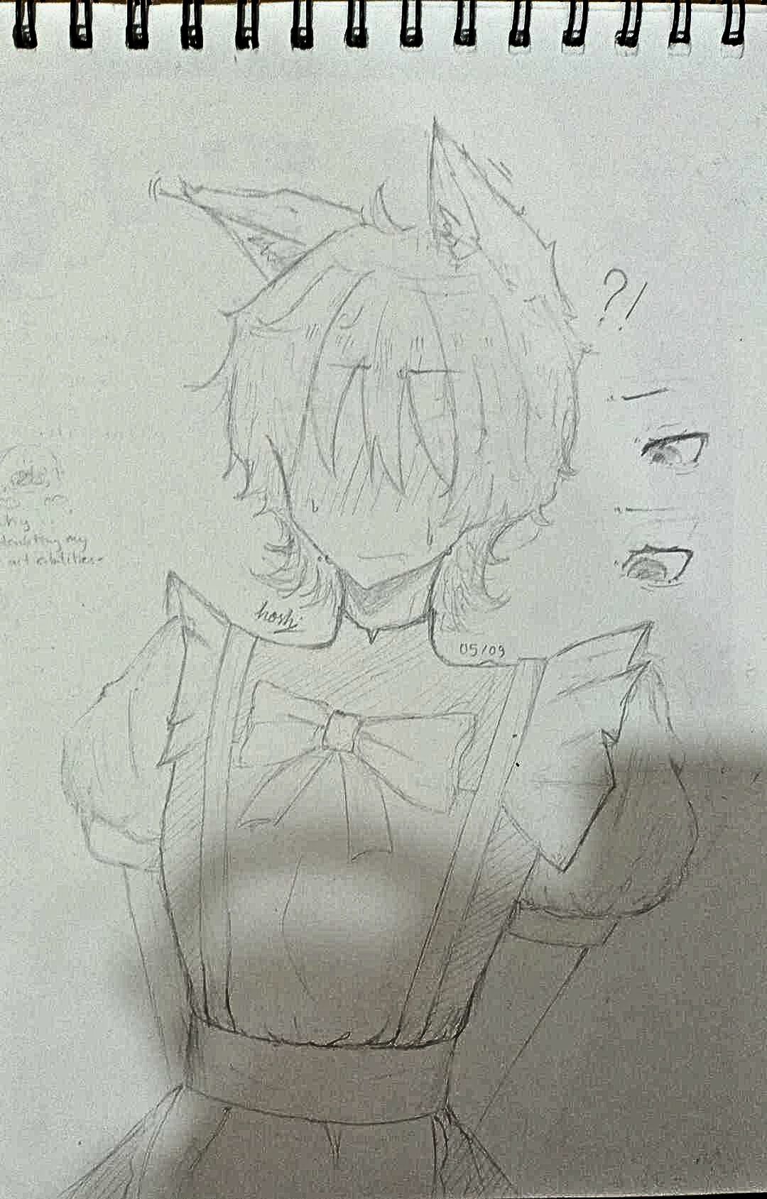scara in a maid outfit 🫢 (with ear lol) Genshin Impact | HoYoLAB