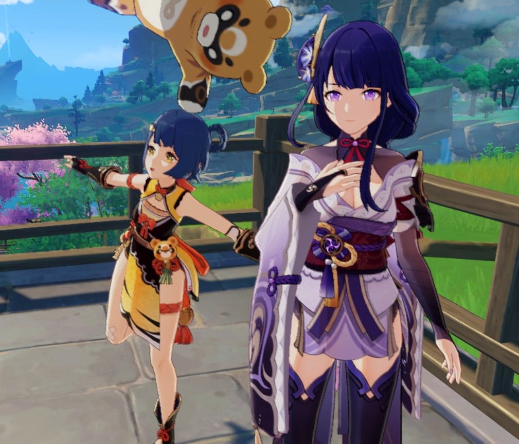 photo series- raiden xiangling Genshin Impact | HoYoLAB