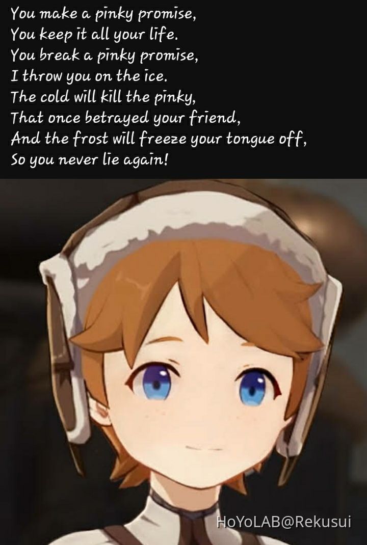 Pinky Promise! Genshin Impact | HoYoLAB