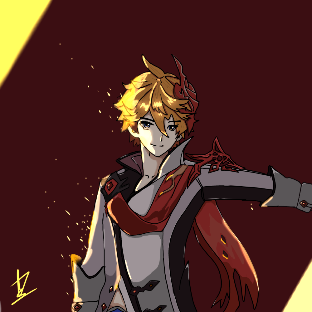 My art for Genshin Impact contest #GenshinImpact #Tartaglia # ...