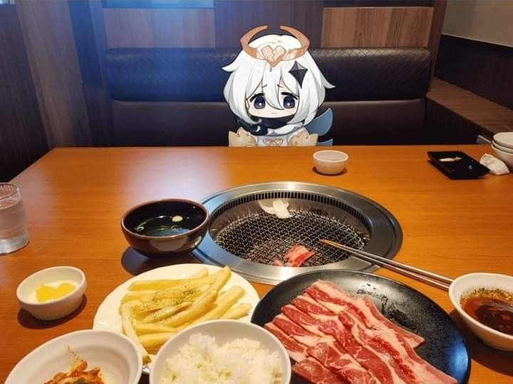 Dinner with Paimon! 😱 Genshin Impact | HoYoLAB