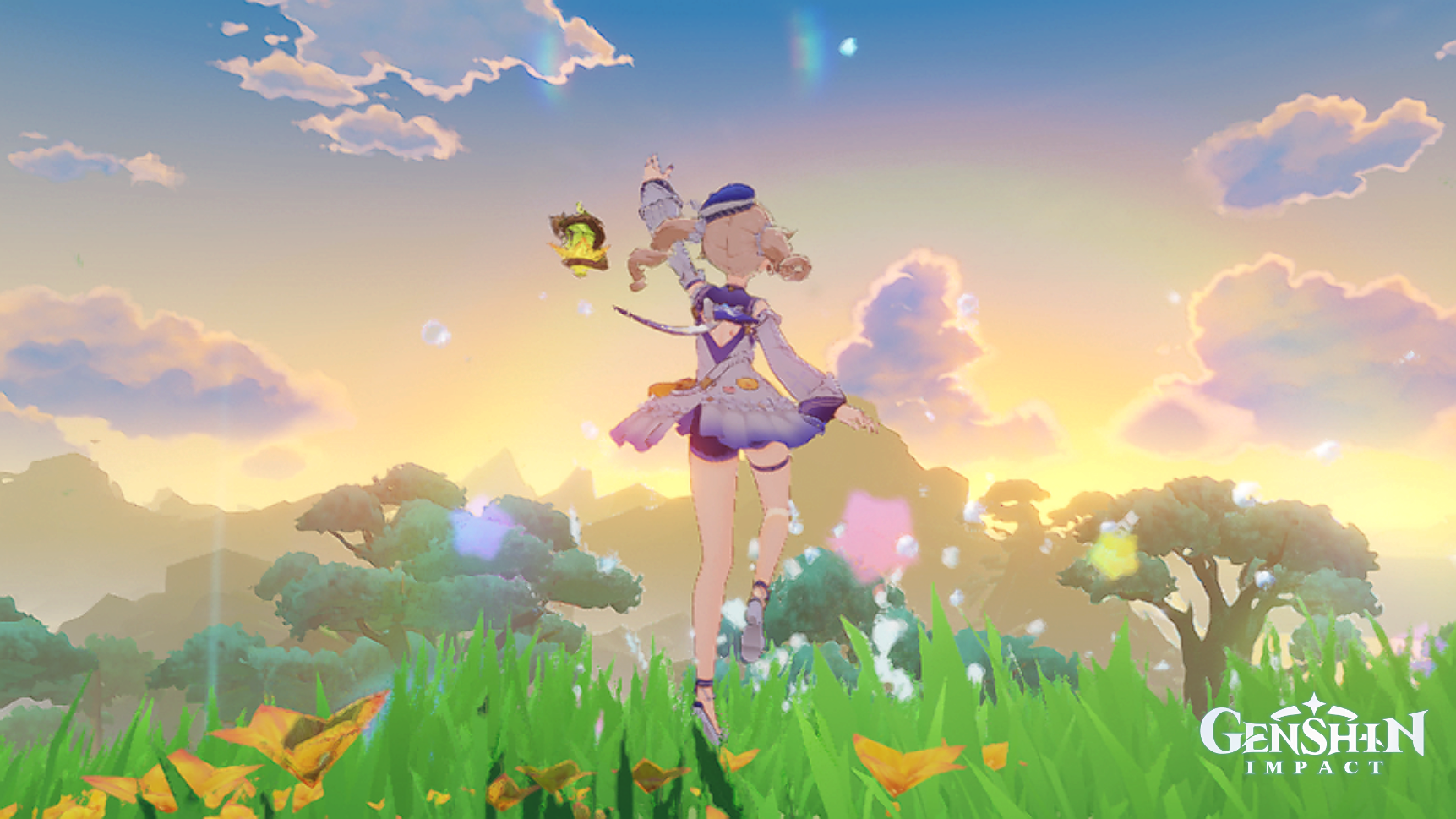 Have some happy jumpy Barbara Genshin Impact | HoYoLAB