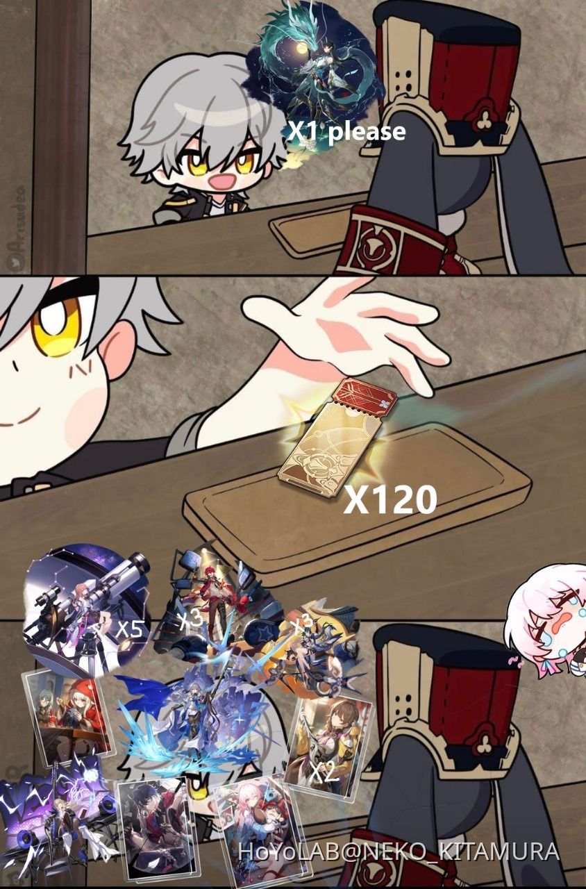 Just one hoyoverse...f2p btw Honkai: Star Rail | HoYoLAB