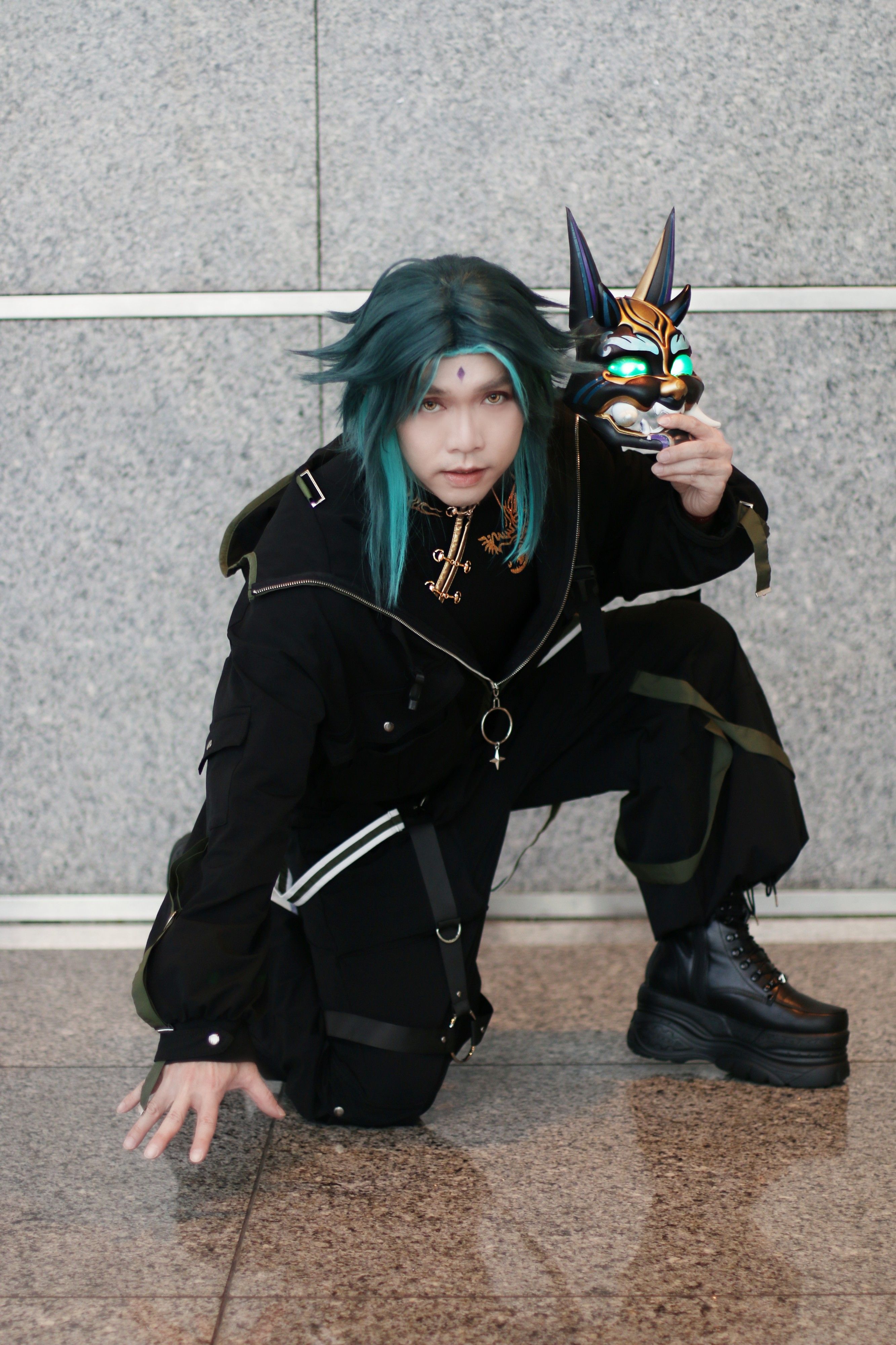 Genshin Xiao Cosplay - Fan Art Work Overalls Genshin Impact | HoYoLAB