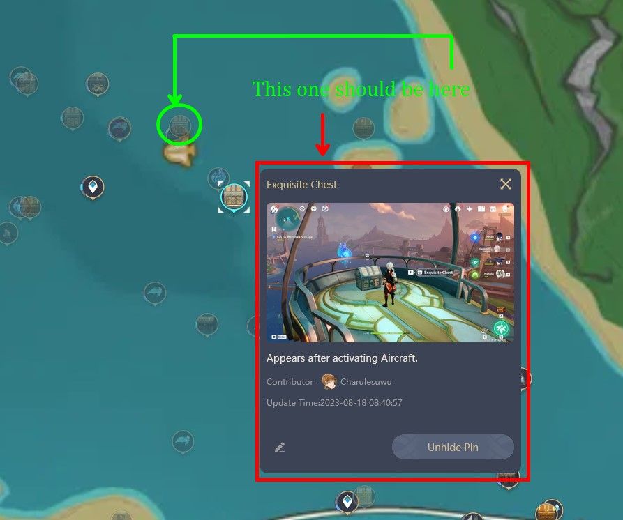 When interactive map confuses more than guiding 😵 Genshin Impact | HoYoLAB