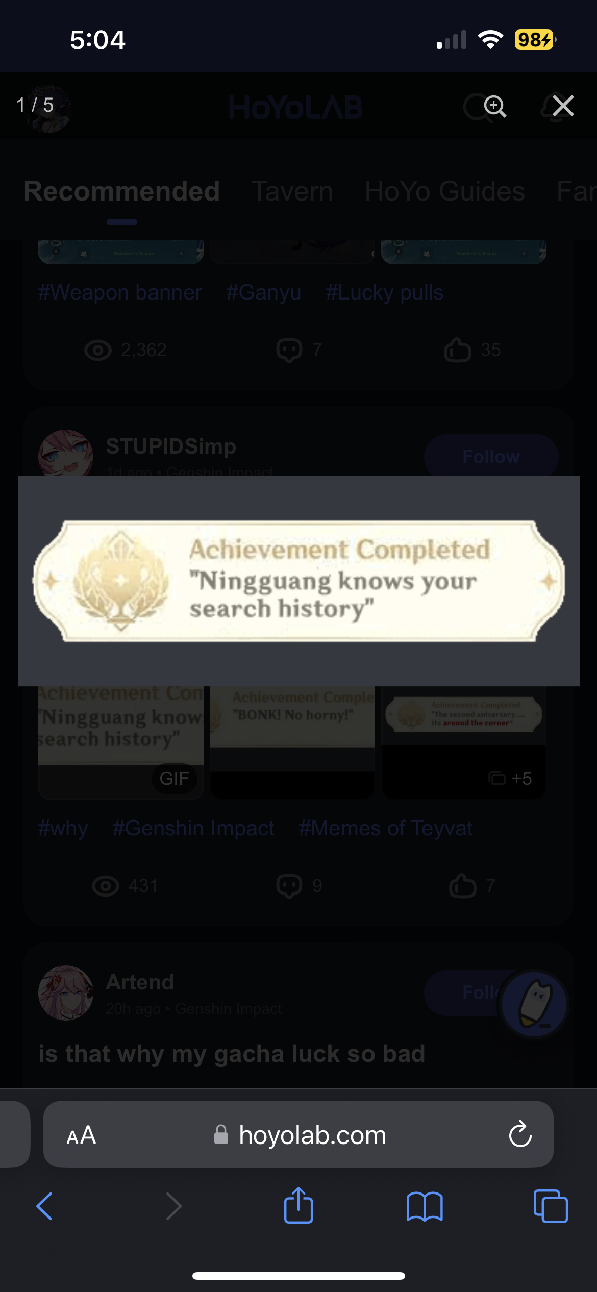 Shi-t 💀 Genshin Impact | HoYoLAB