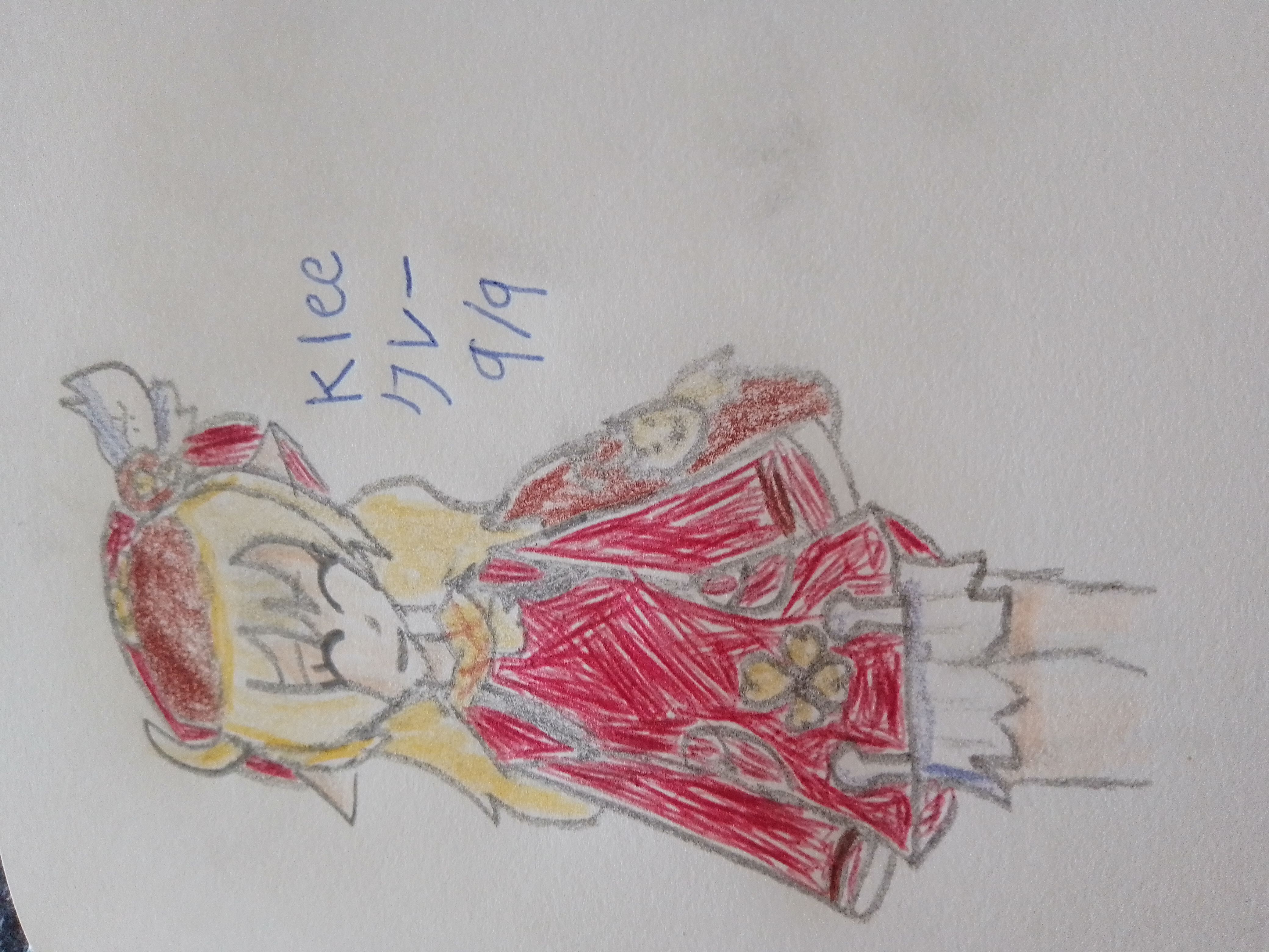 I attempted to draw Klee, what do you think? Genshin Impact | HoYoLAB