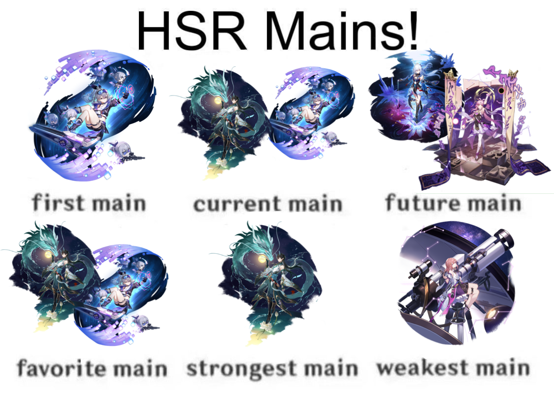 My HSR Mains :D Honkai: Star Rail | HoYoLAB