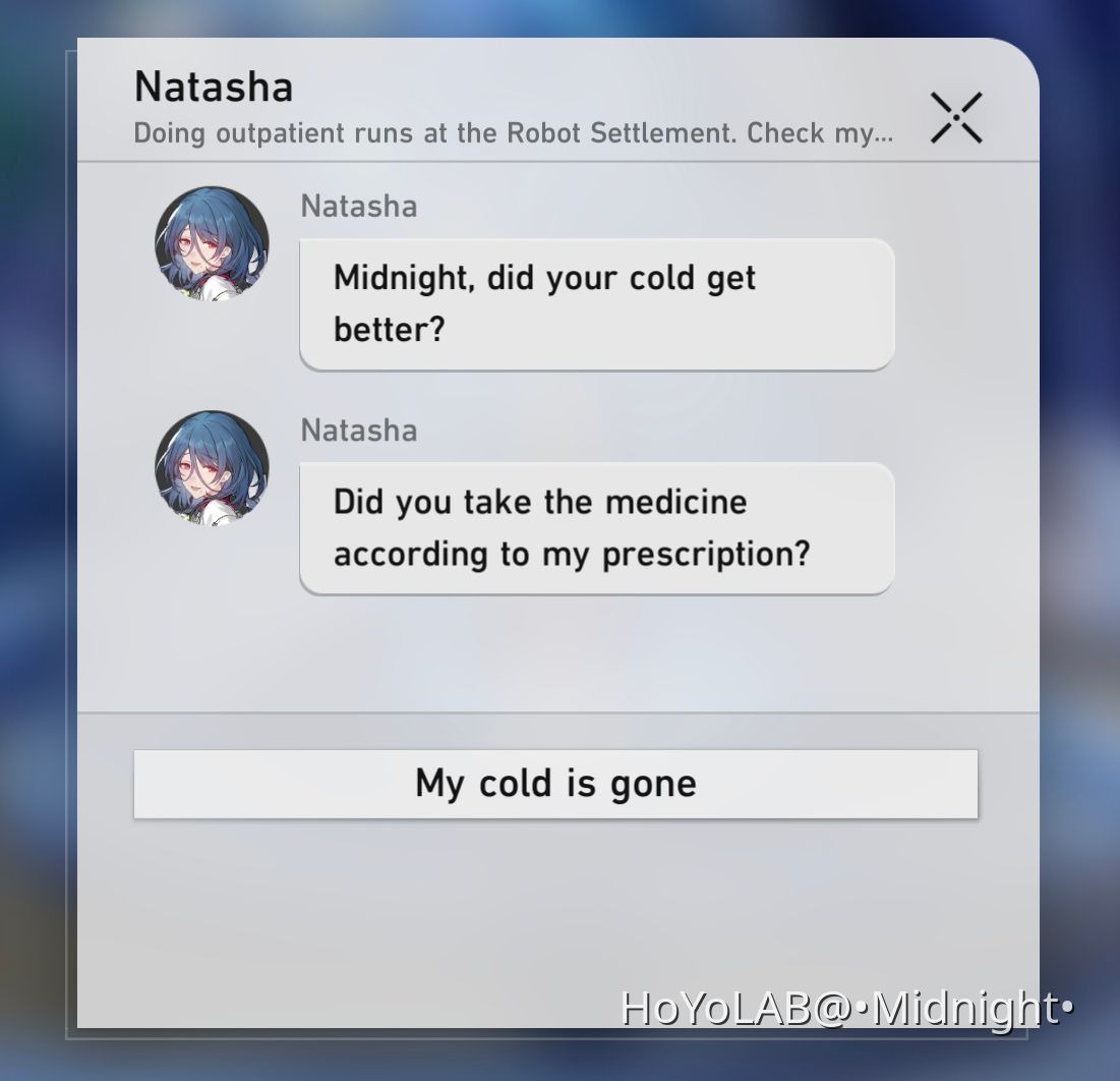 I get way more texts in HSR than IRL Honkai: Star Rail | HoYoLAB