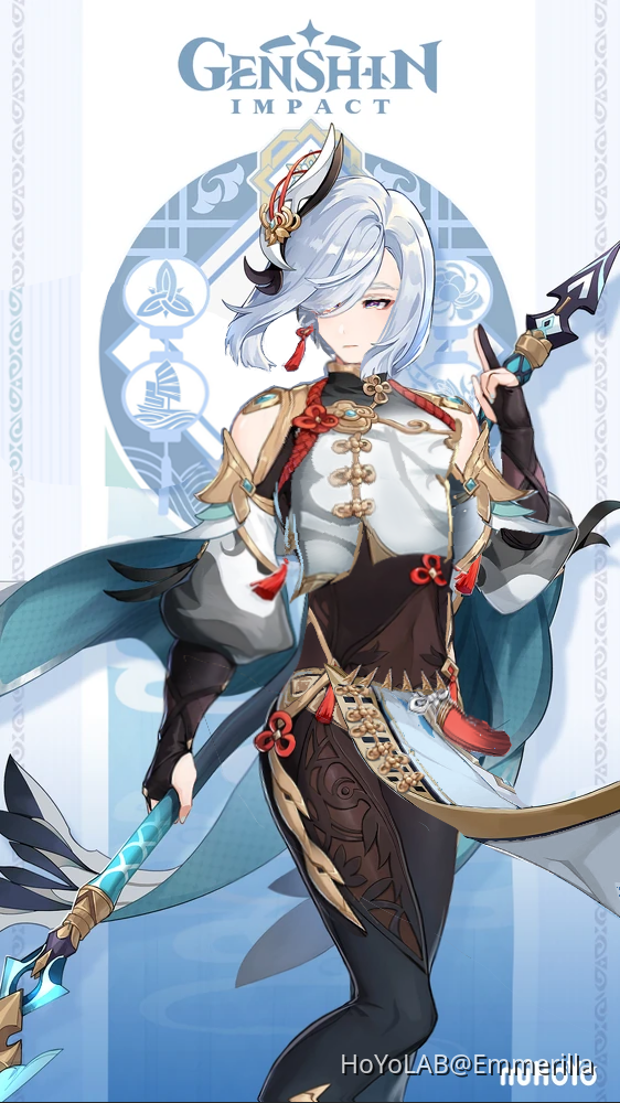 Putting the "he" in ShenHE. I wanted to genderbent the most feminine ...