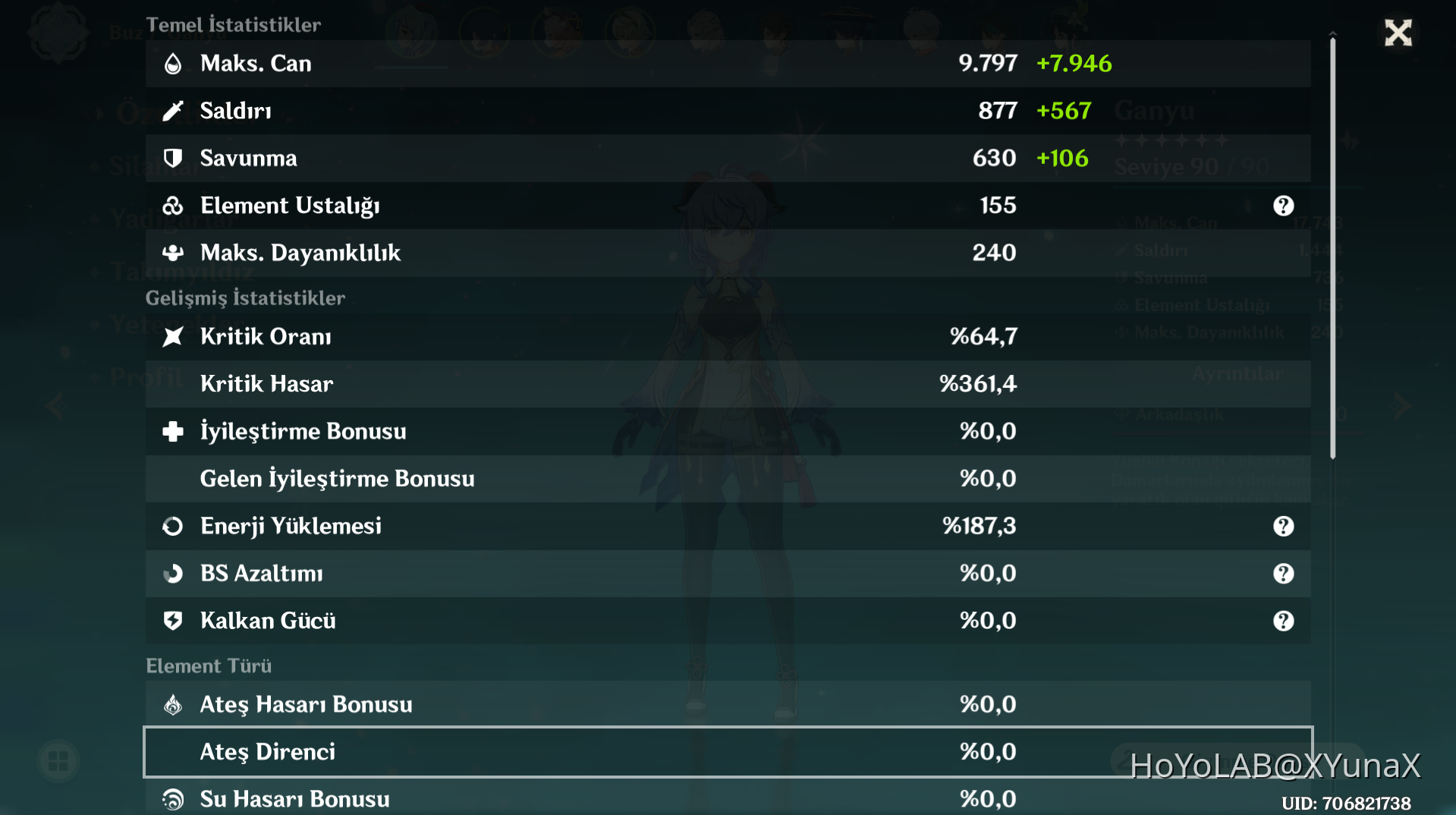 Ganyu'ya Bu Kadar Hasar Yeter Mi Acaba? Genshin Impact | HoYoLAB