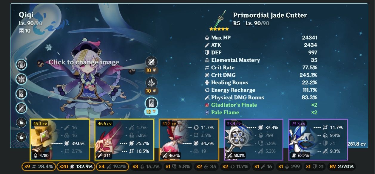 Qiqi build latest update Genshin Impact | HoYoLAB