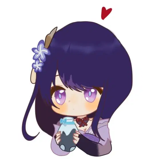 how to draw chibi raiden