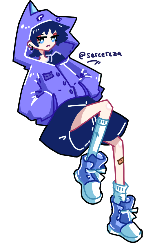 Scara with nya hoodie Genshin Impact | HoYoLAB