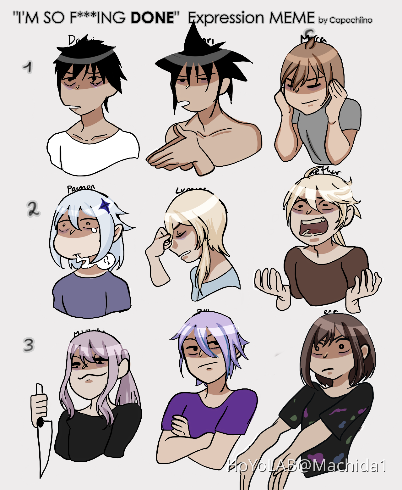 I’m so fing done multifandom meme Genshin Impact | HoYoLAB