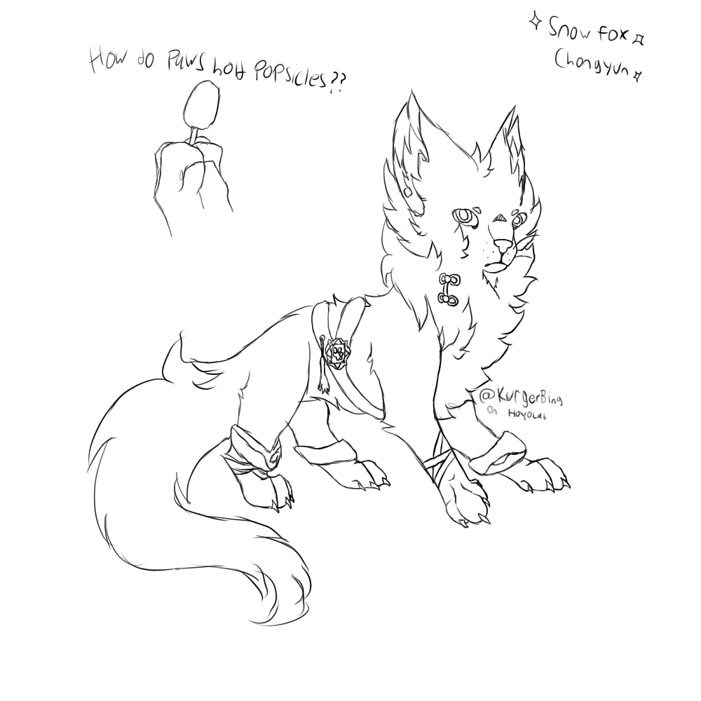 Snow Fox Chongyun! Genshin Impact | HoYoLAB