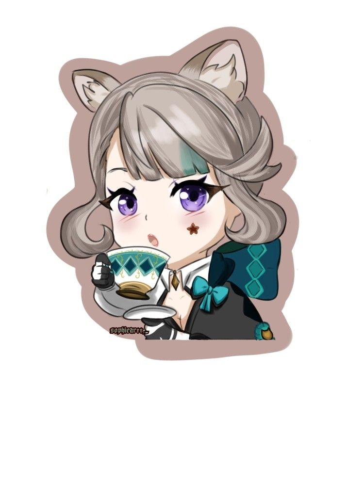 Lynette sticker Genshin Impact | HoYoLAB