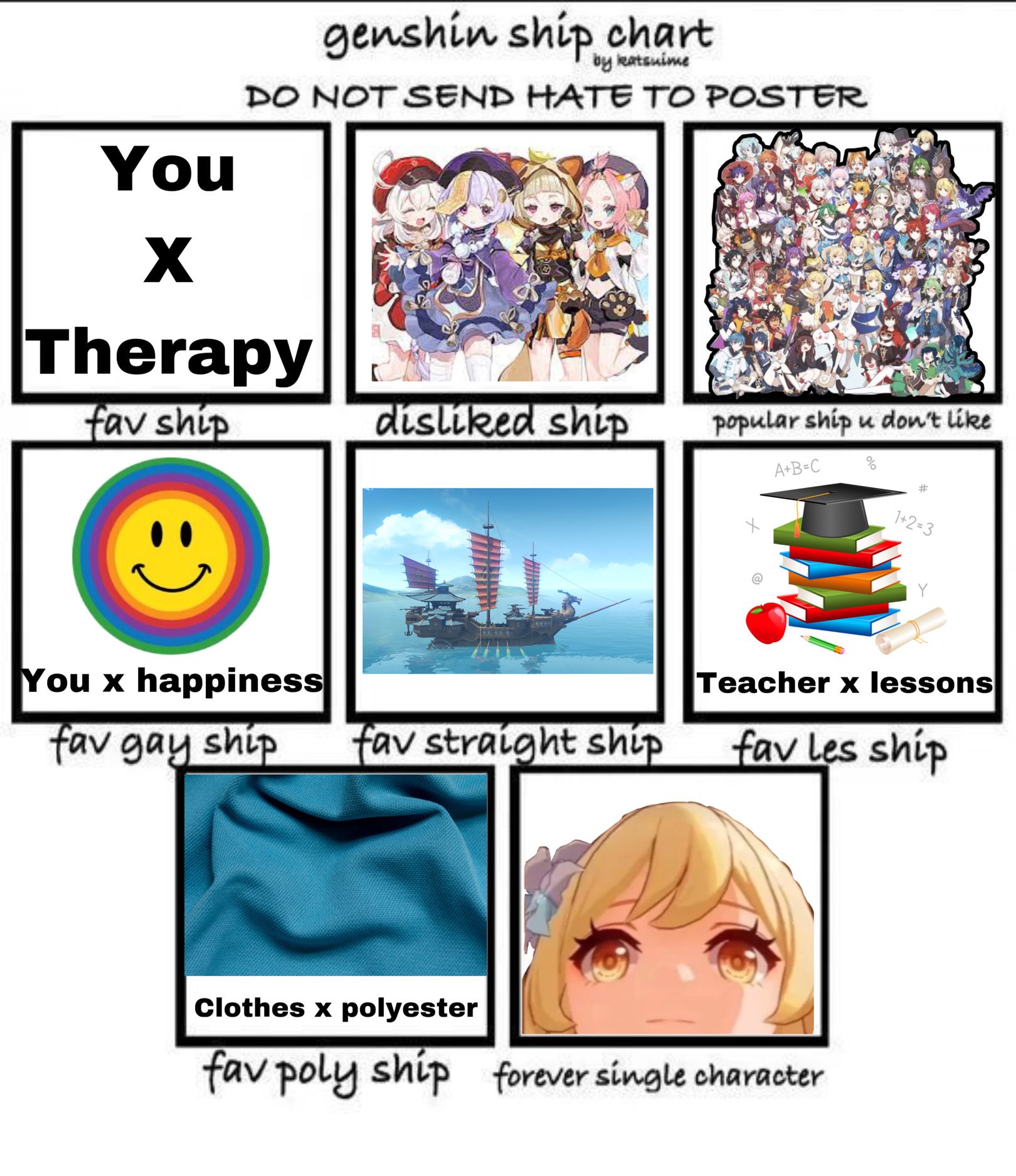 My fave ships ️ (the only valid ones) Genshin Impact | HoYoLAB