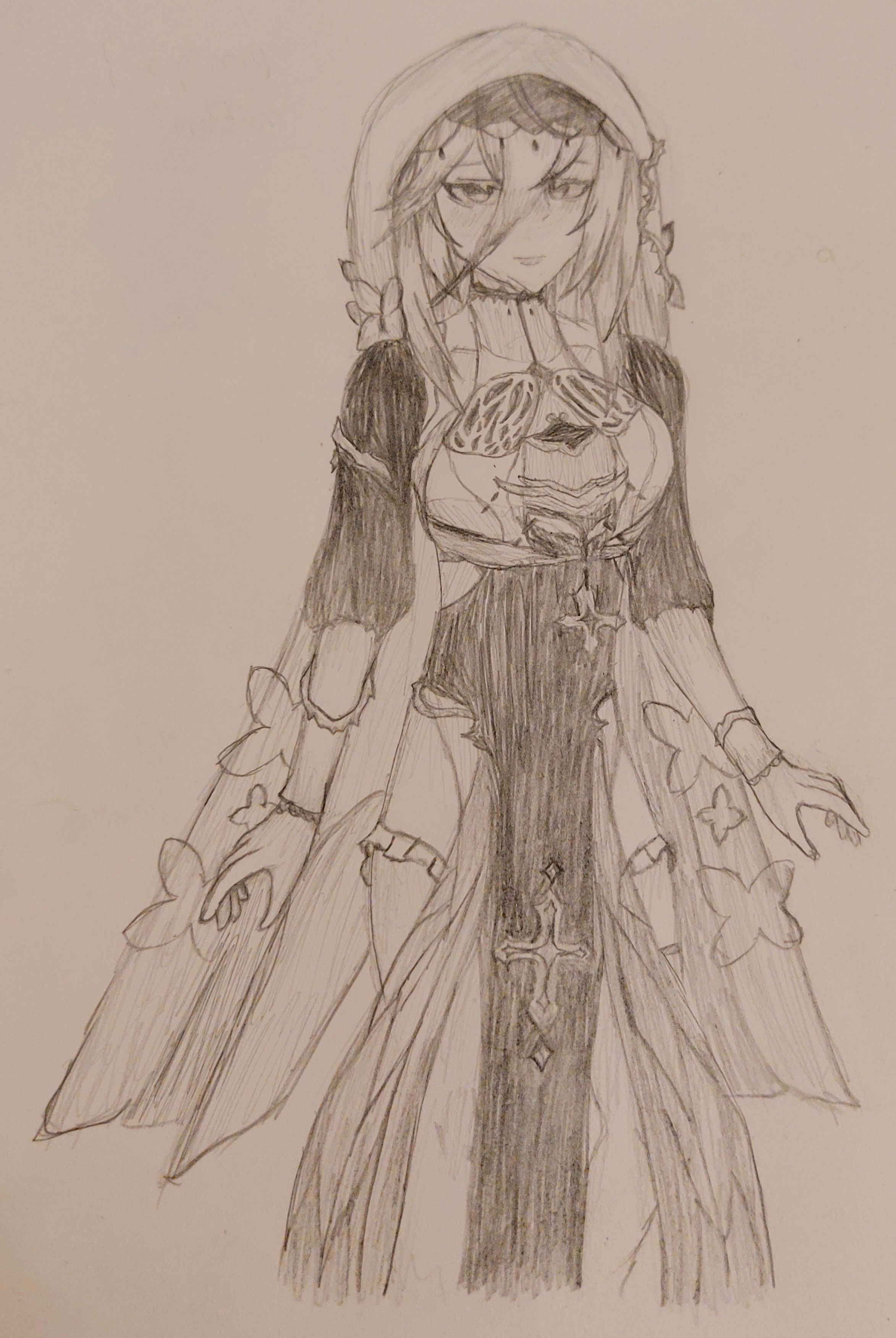 Aponia fan art🦋 Honkai Impact 3rd | HoYoLAB