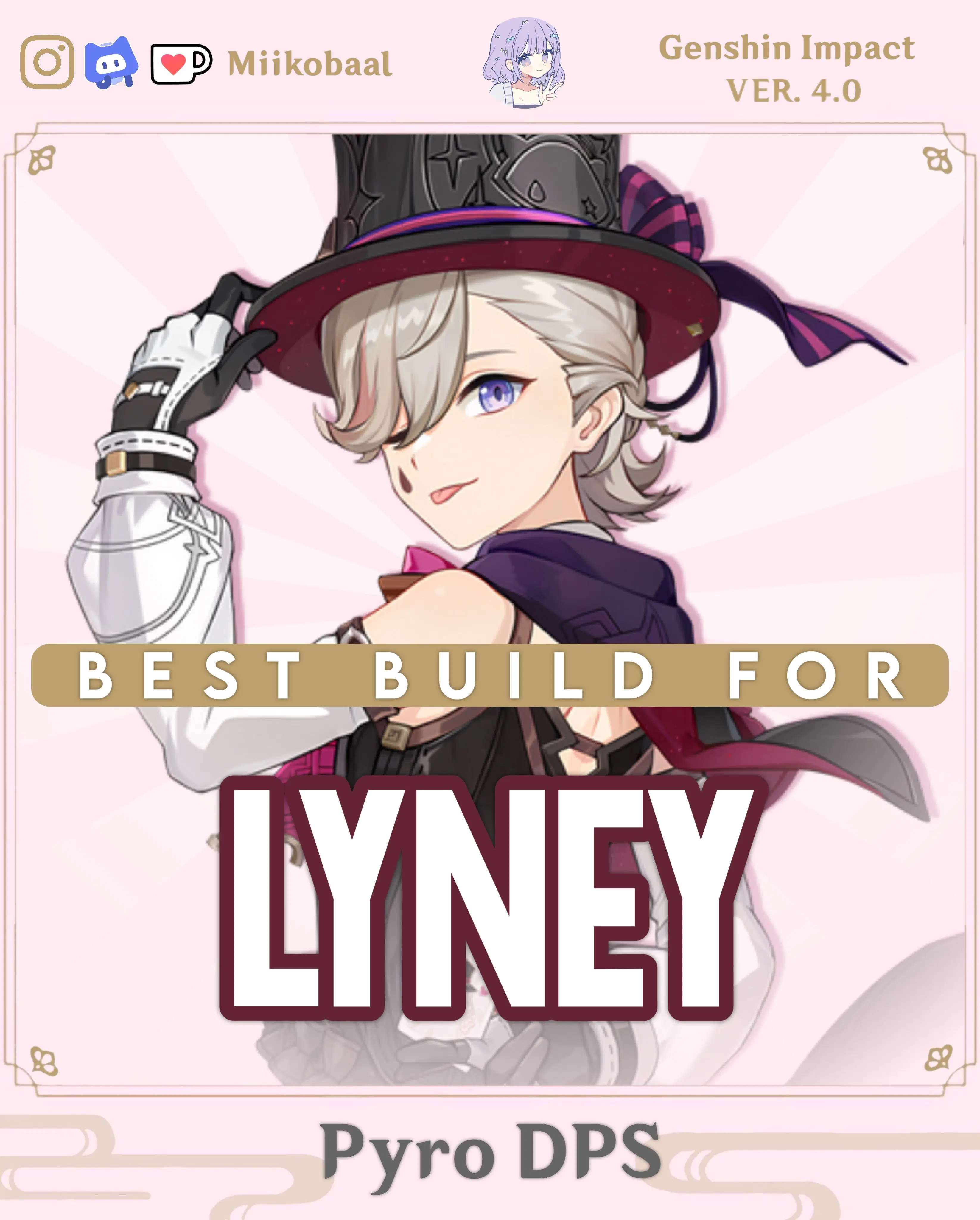 [4.0] 🎩 Lyney Build Guide | Pyro DPS Genshin Impact | HoYoLAB